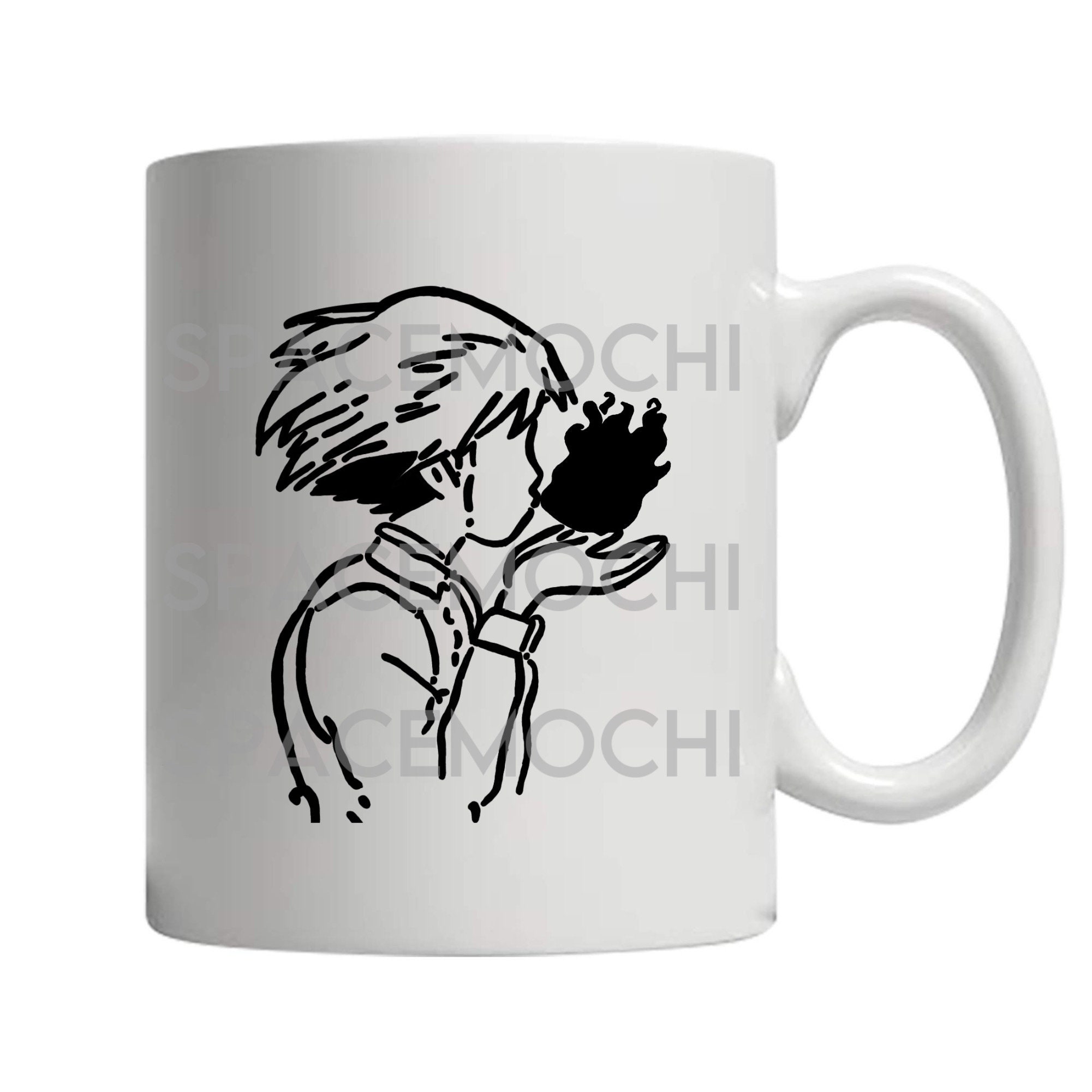 Howl’s Moving Castle Sophie and Calcifer SVG, PNG, JPG | Anime Svg ...