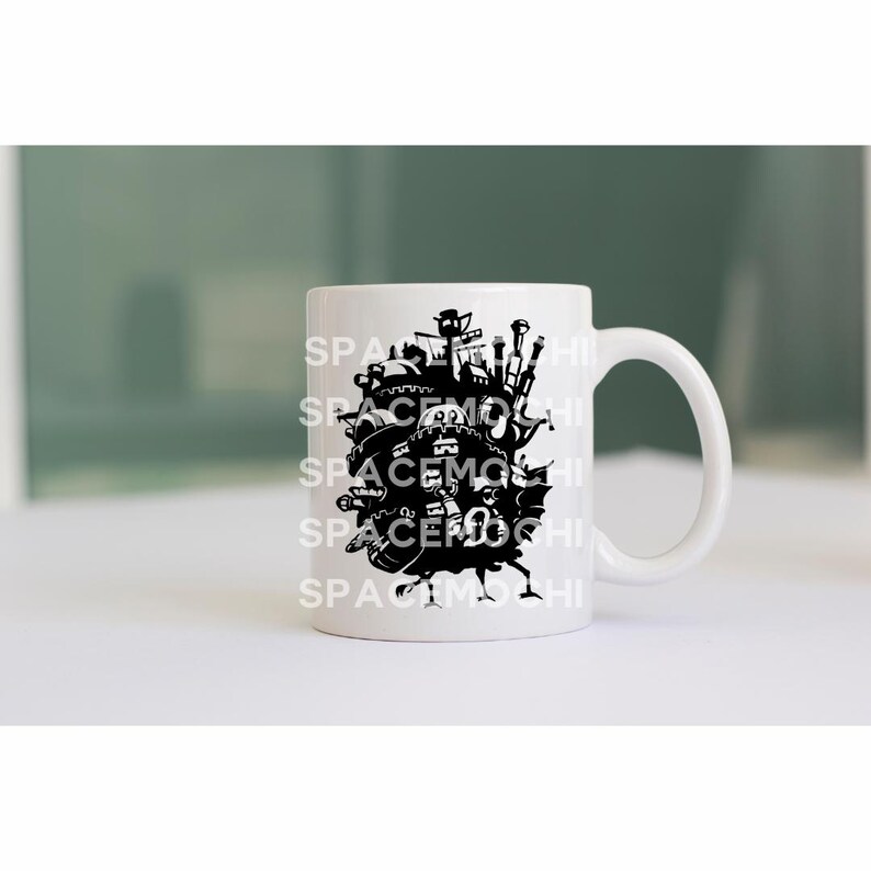 Howl's Moving Castle SVG: Anime Cricut Silhouette File (digital ...