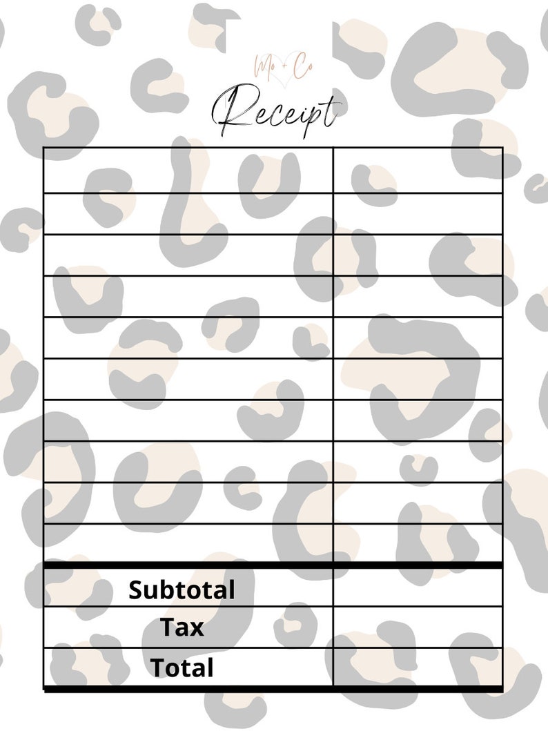 Small Shop Receipt Book - Etsy