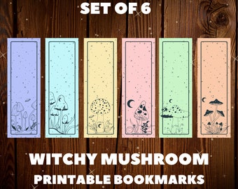 Trippy Mushroom Bookmark - Etsy