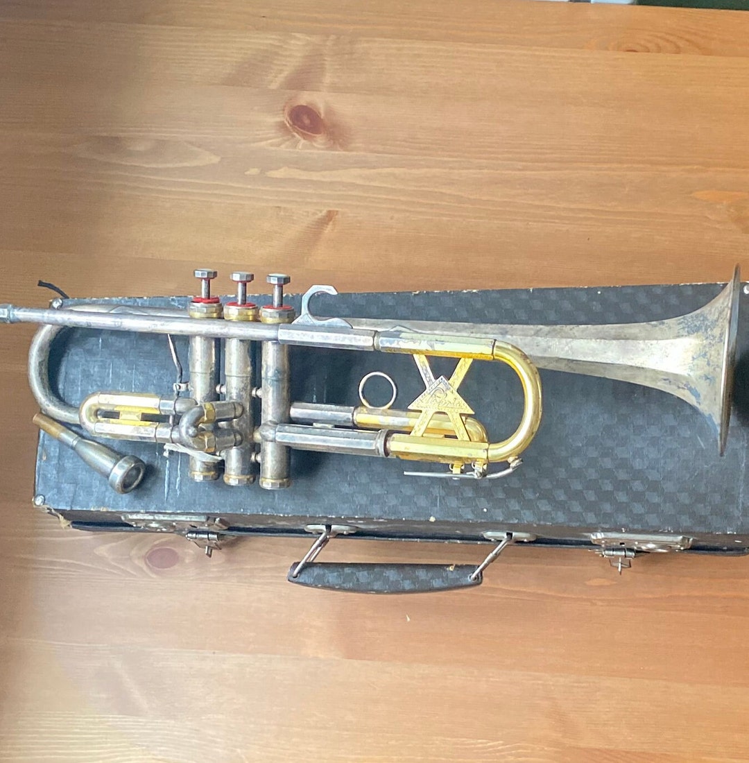 1960s Vintage German Trumpet Sinfonia Brass Pipe With Vincent - Etsy