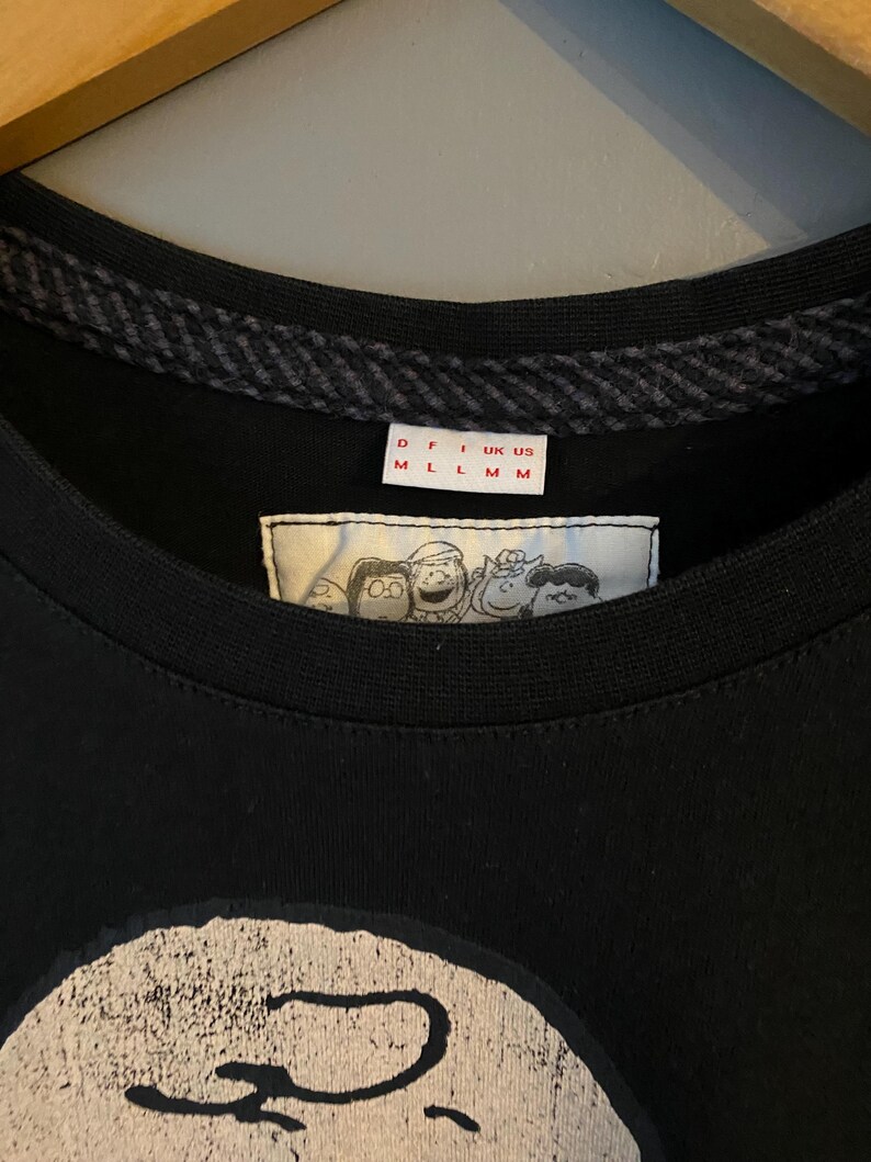Peanuts X S.oliver Charlie Brown Tuxedo Graphic T-shirt Black Celebrate ...