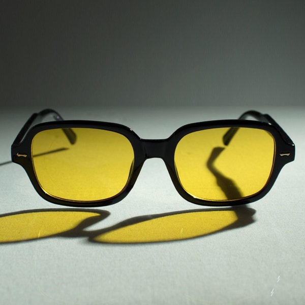 Black Frame Glasses Etsy