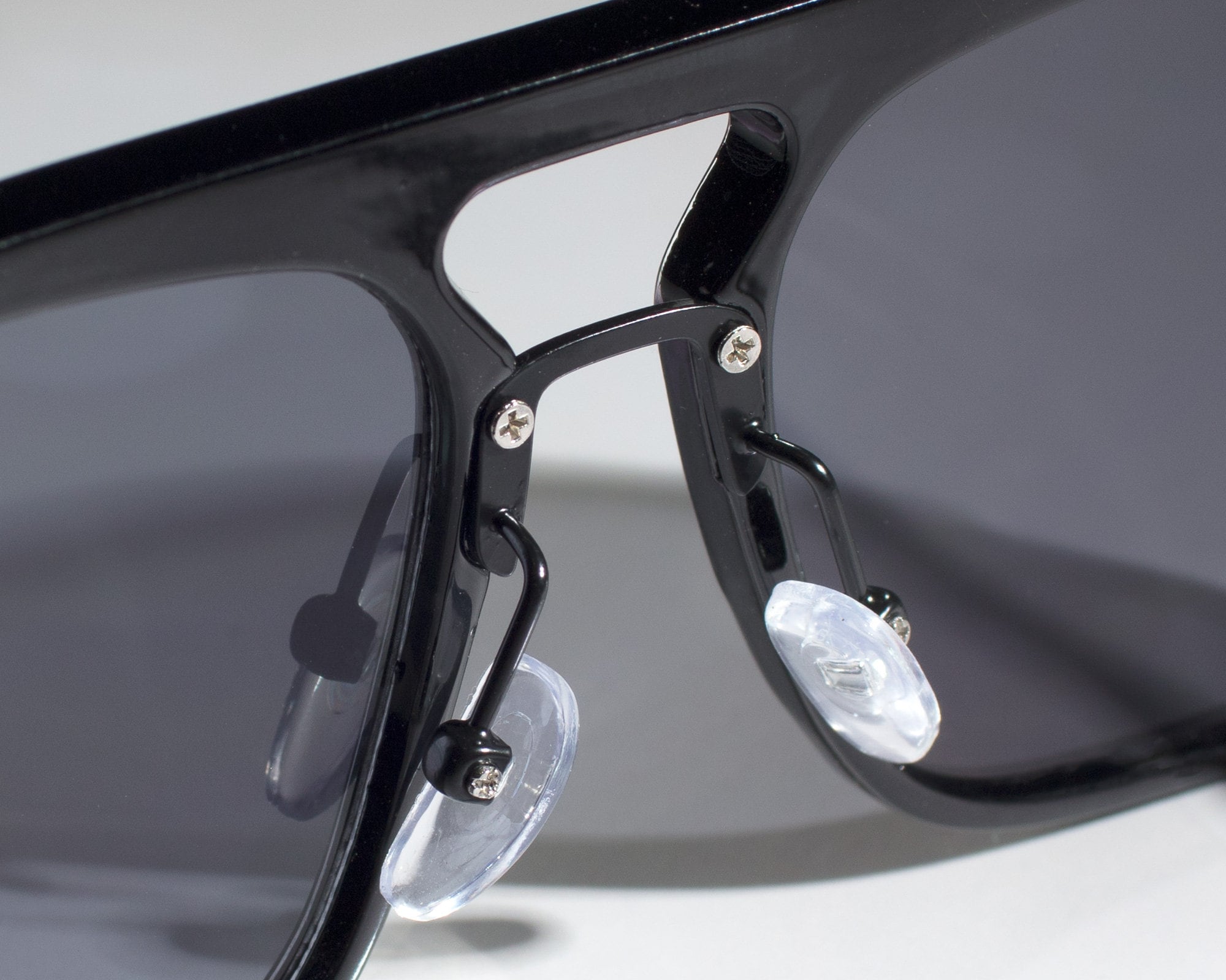 Black Square Aviators 70s Black Metal Frame Aviator Sunglasses Biker ...