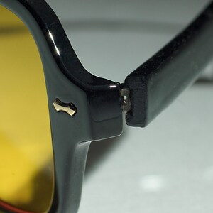 Blocker Lense Driving Sunglasses 70s Yellow Night Vision Shades Black ...