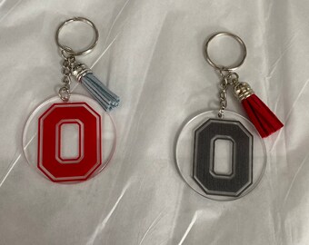 Ohio State Keychain | Etsy