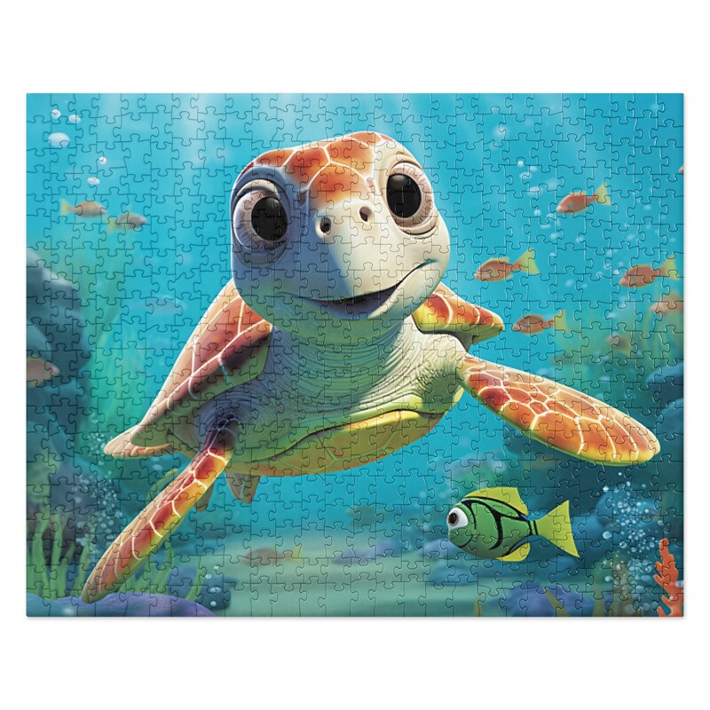 Turtle Puzzle - Etsy