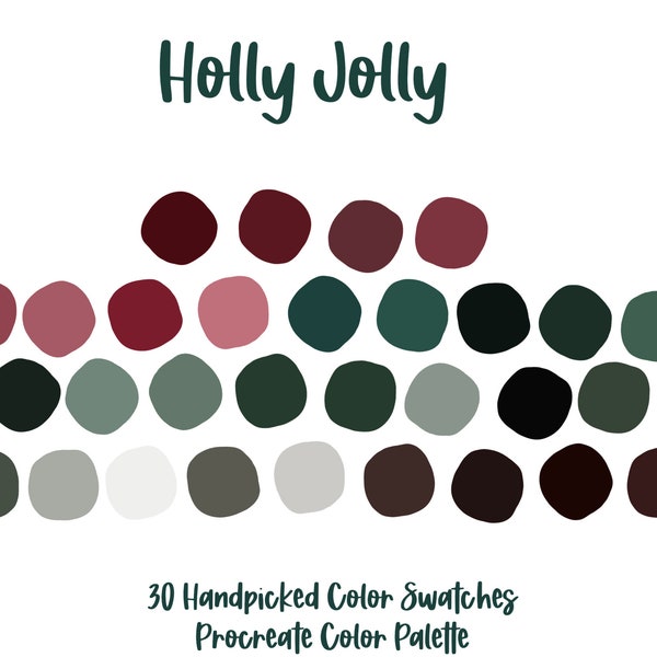 Procreate Color Palette - Etsy