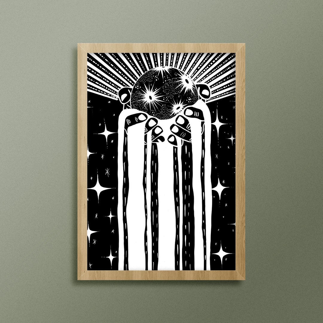 Printable A4 Poster Illustration - Etsy