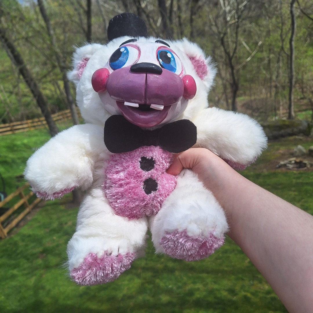 Helpy FNAF, Twins Plush Ooak Doll Ooak Plush Clay Face Plush Art Doll ...