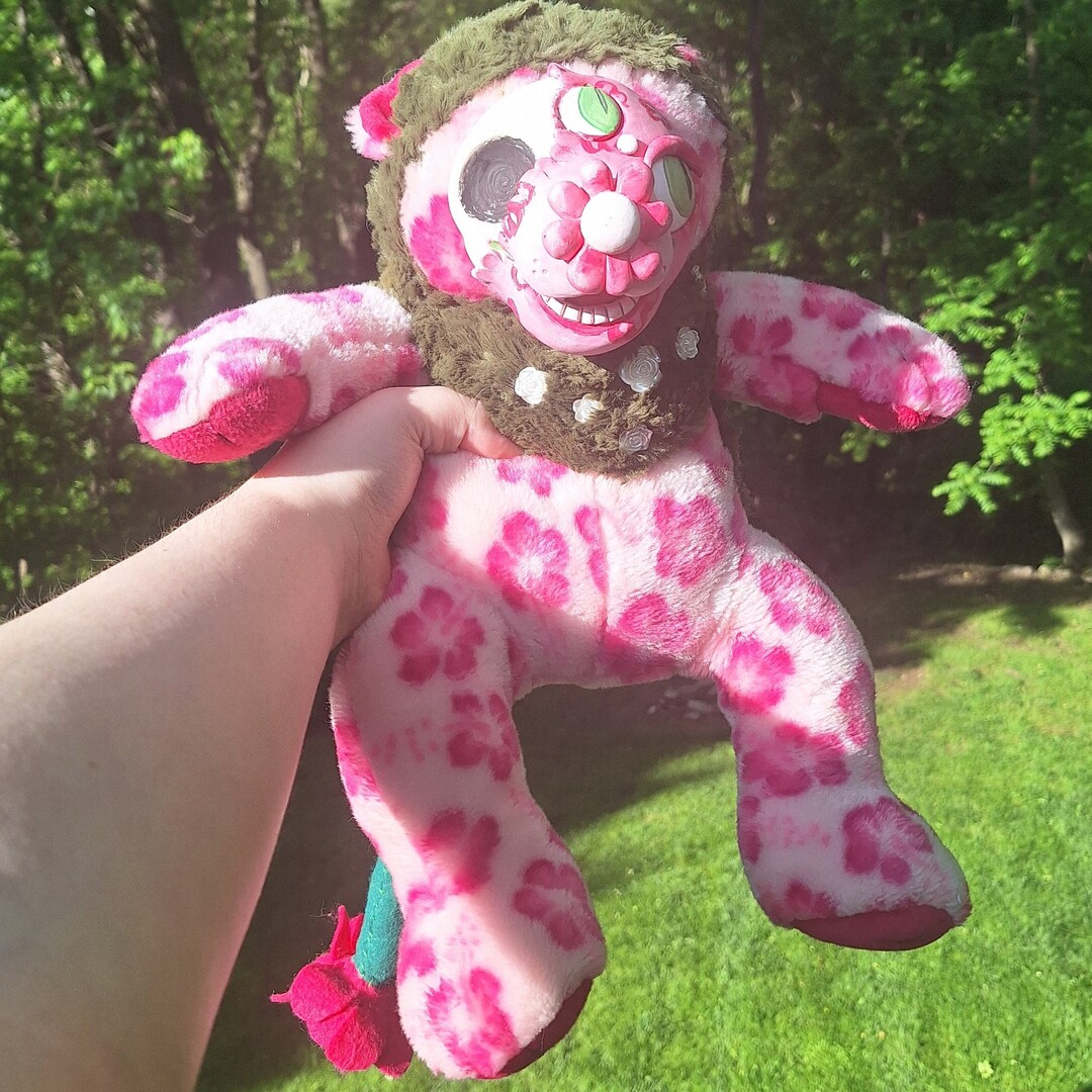 Rory the Floral Skele-lion , Cottagecore Dnd Fantasy Clayfaceplush ...