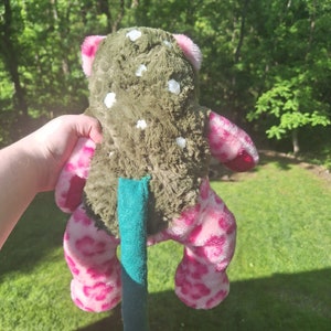 Rory the Floral Skele-lion , Cottagecore Dnd Fantasy Clayfaceplush ...