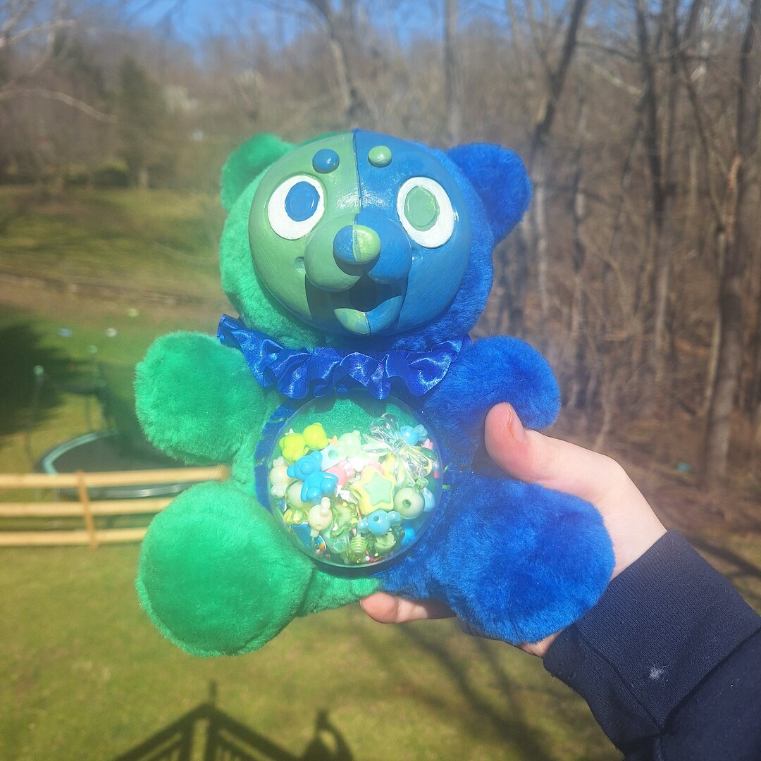 Grunt the Split Gummy Bear, Clayfaceplush Oddcore Clowncore Kidcore ...