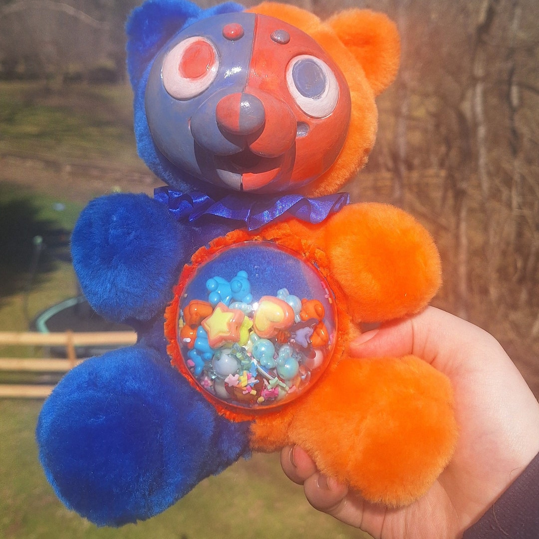 Mango the Split Gummy Bear, Clayfaceplush Oddcore Clowncore Kidcore ...