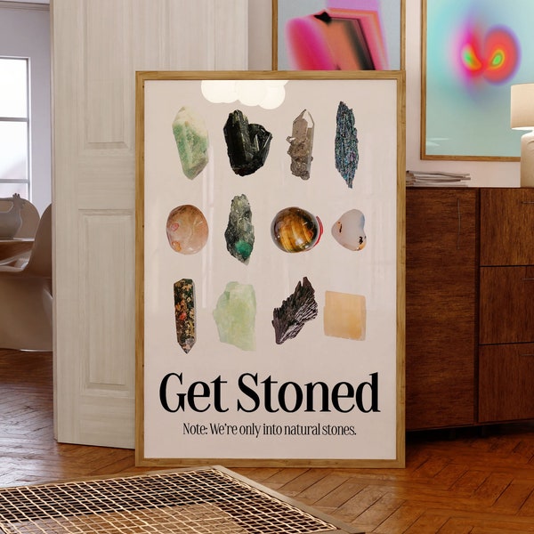 Minerals Poster - Etsy