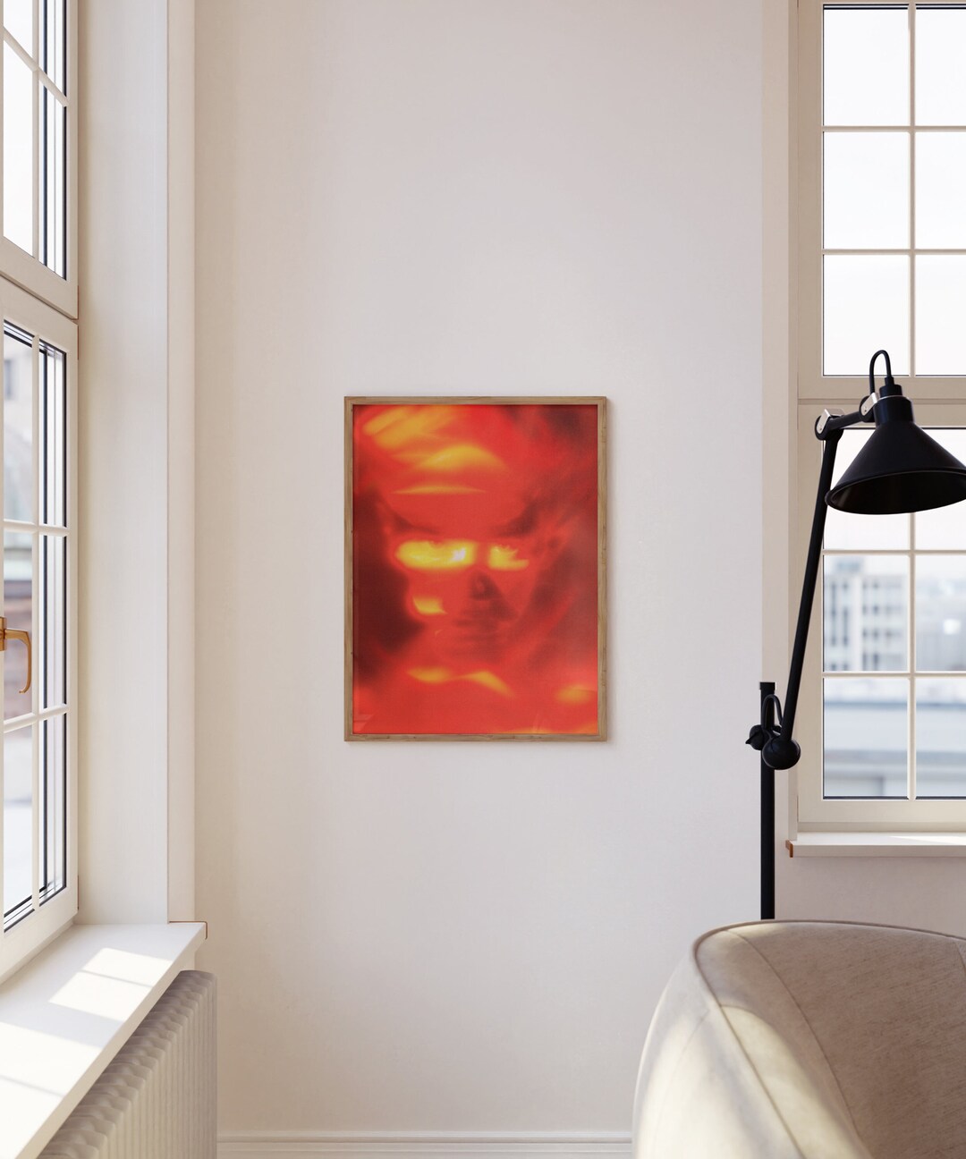 Aura Poster, Psychedelic Print, Retro Gradient Poster, 70s Poster ...