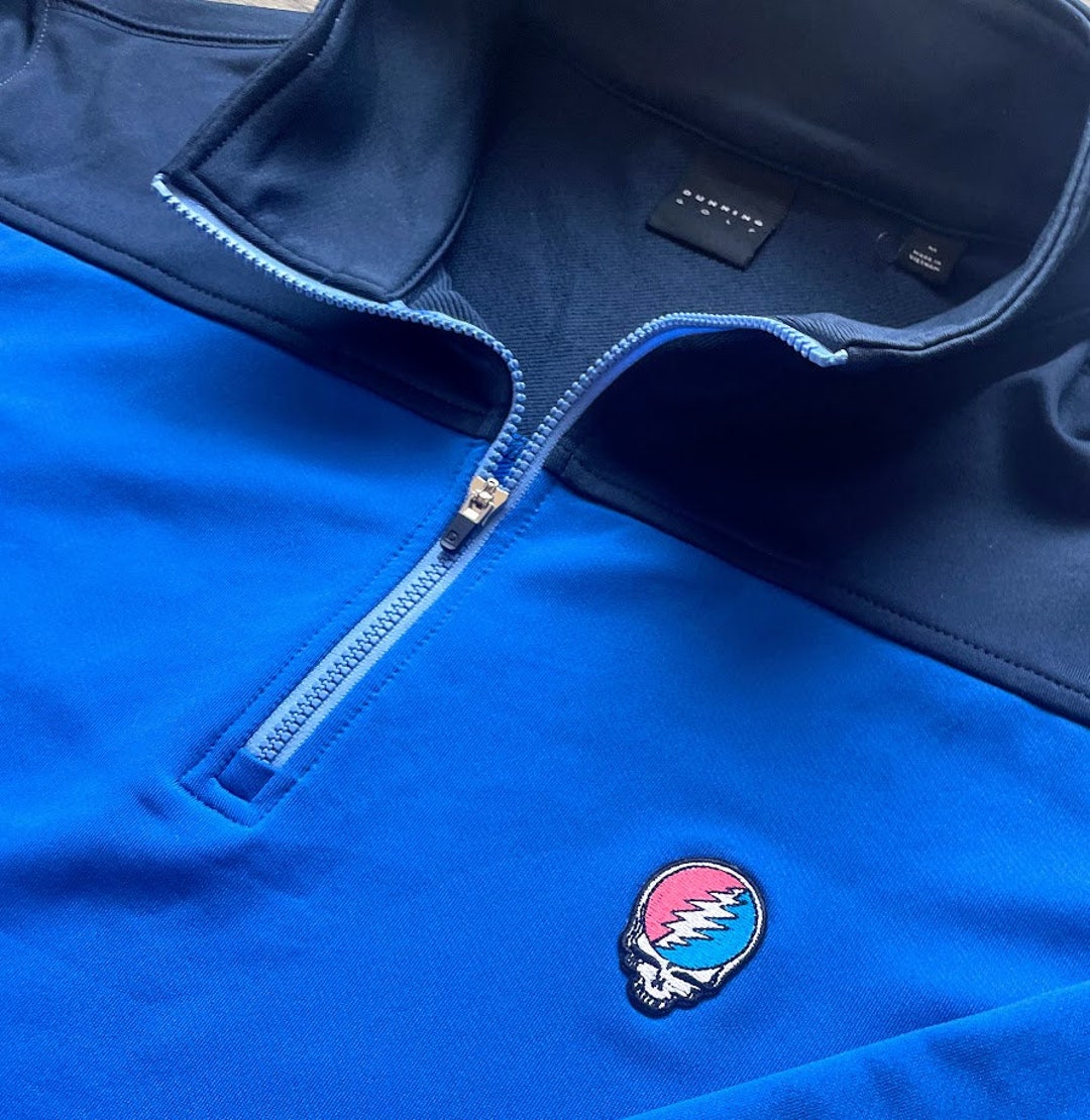 Grateful Dead Steal Your Face Dunning Golf Quarter Zip (M) NWT - Etsy