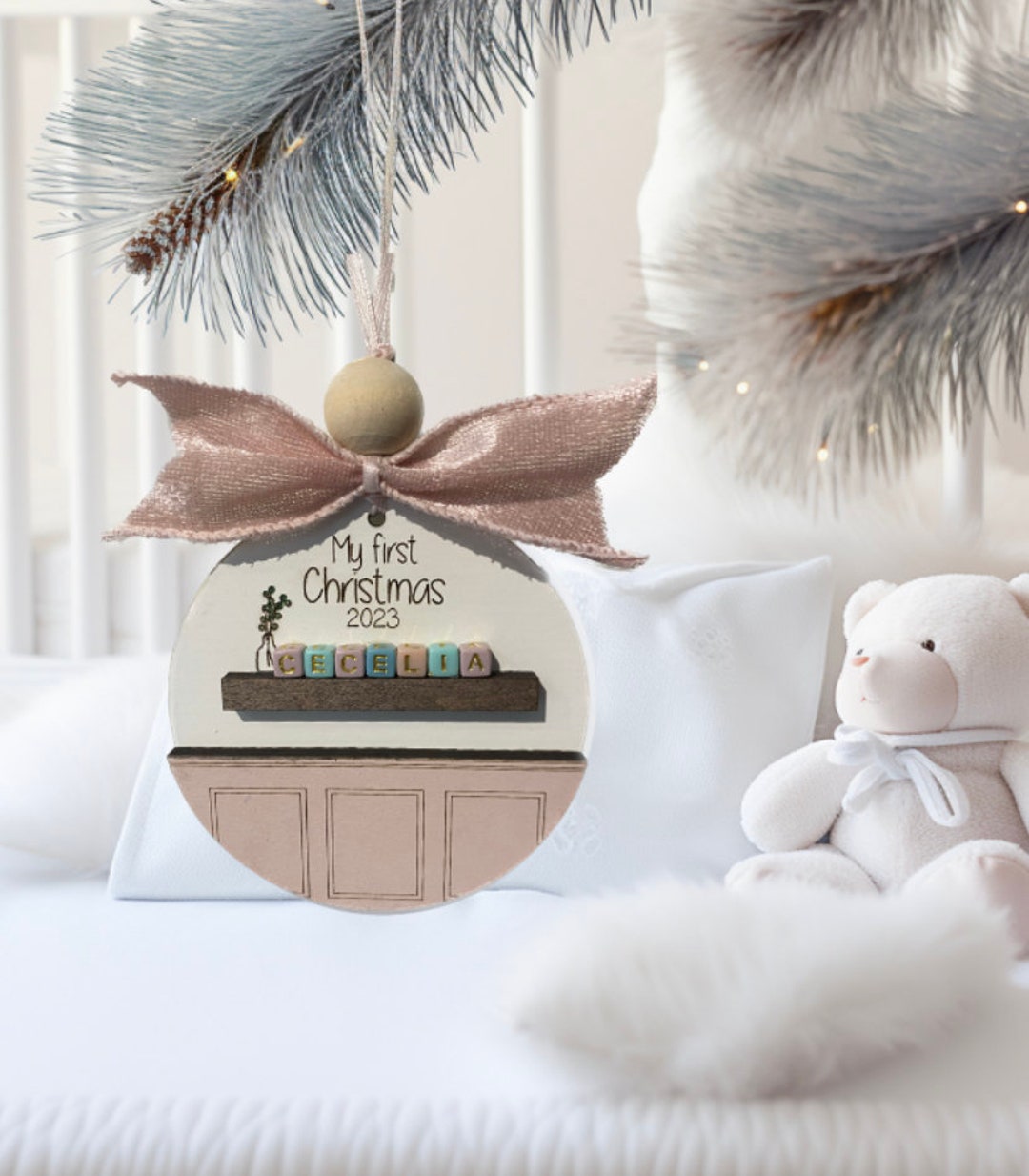 My First Christmas Ornament- Baby Ornament - Etsy