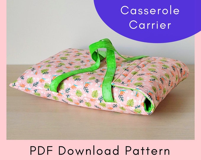 Casserole Holder Pattern | PDF Sewing Pattern DIY | Instant Download ...