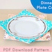 Reversible Dinner Plate Cozy Printable Sewing Pattern and Tutorial ...
