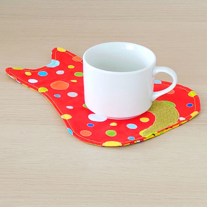 Cat Mug Rug Printable Sewing Pattern and Tutorial - PDF Download - Etsy ...