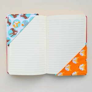 Corner Bookmark Printable Sewing Pattern and Tutorial - PDF Download - Etsy