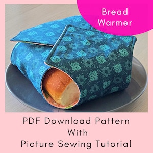 Bread Warmer Printable Sewing Pattern and Tutorial - PDF Download - Etsy