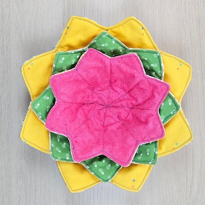 Flower Bowl Cozy Printable Sewing Pattern and Tutorial - PDF Download ...