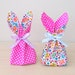 Reversible Easter Bunny Treat Bags Printable Sewing Pattern and ...