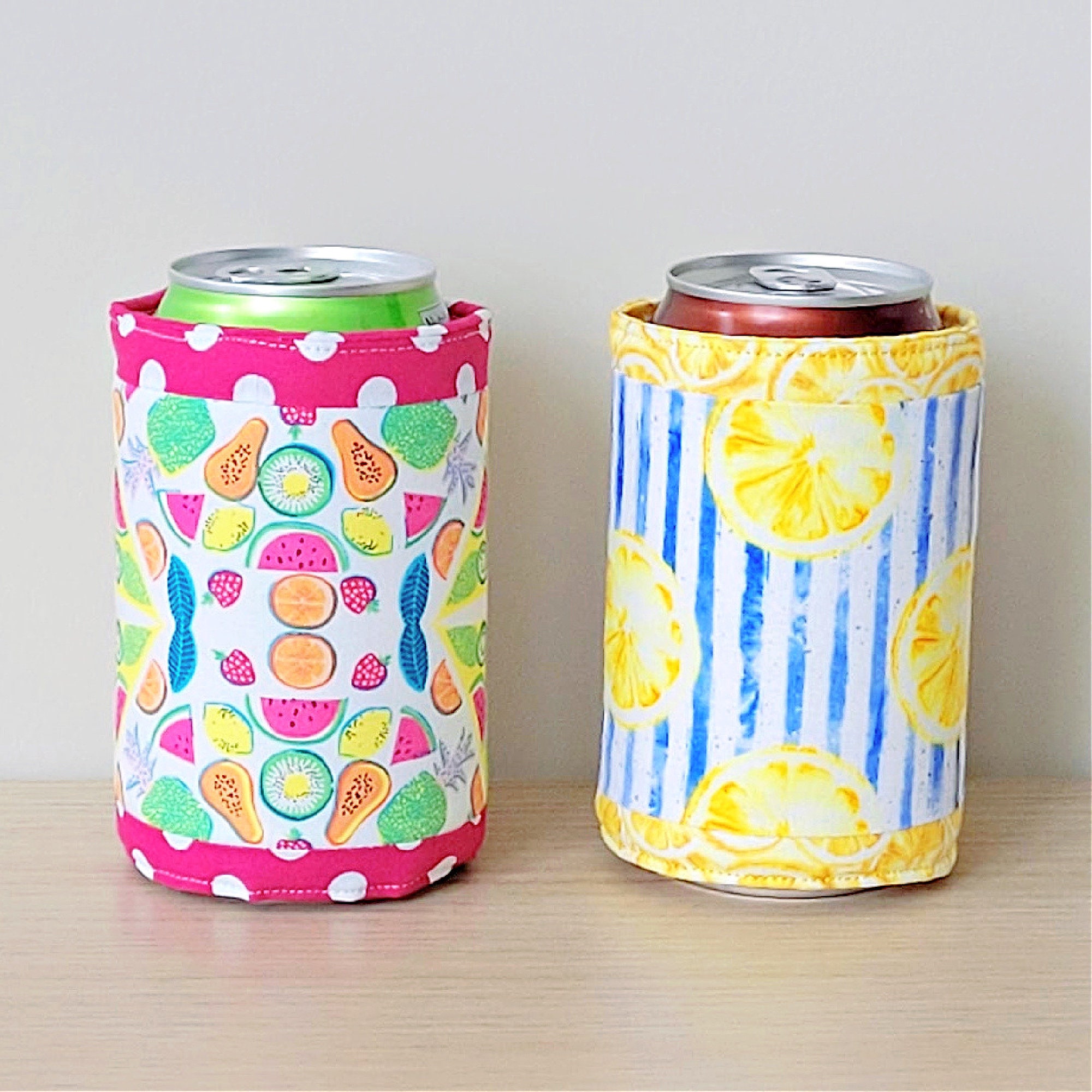 Beverage Holder Cozy Printable Sewing Pattern and Tutorial - PDF ...