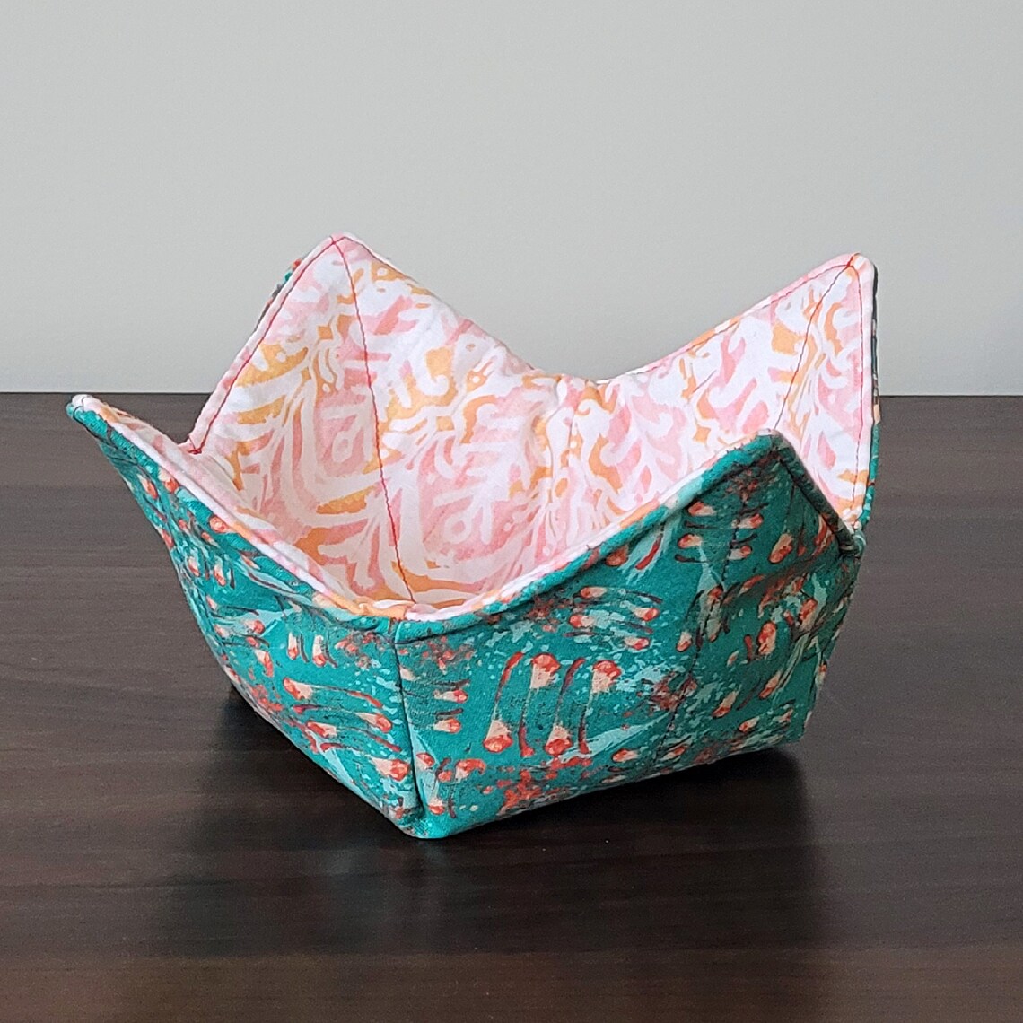 Reversible Soup Bowl Cozy Pattern for 6" Bowl (PDF Printable) - Etsy