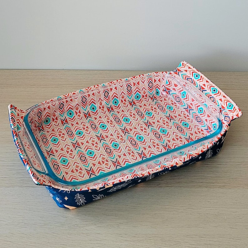 Reversible Casserole Dish Cozy Printable Sewing Pattern and - Etsy Reversible Casserole Dish Cozy Printable Sewing Pattern and - Etsy
