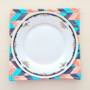 Reversible Dinner Plate Cozy Printable Sewing Pattern and Tutorial ...
