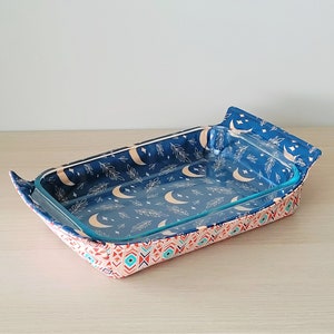 Reversible Casserole Dish Cozy Printable Sewing Pattern and Tutorial ...