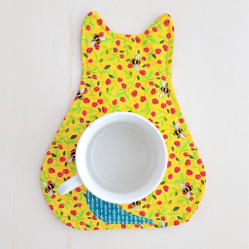 Cat Mug Rug Printable Sewing Pattern and Tutorial PDF - Etsy Canada