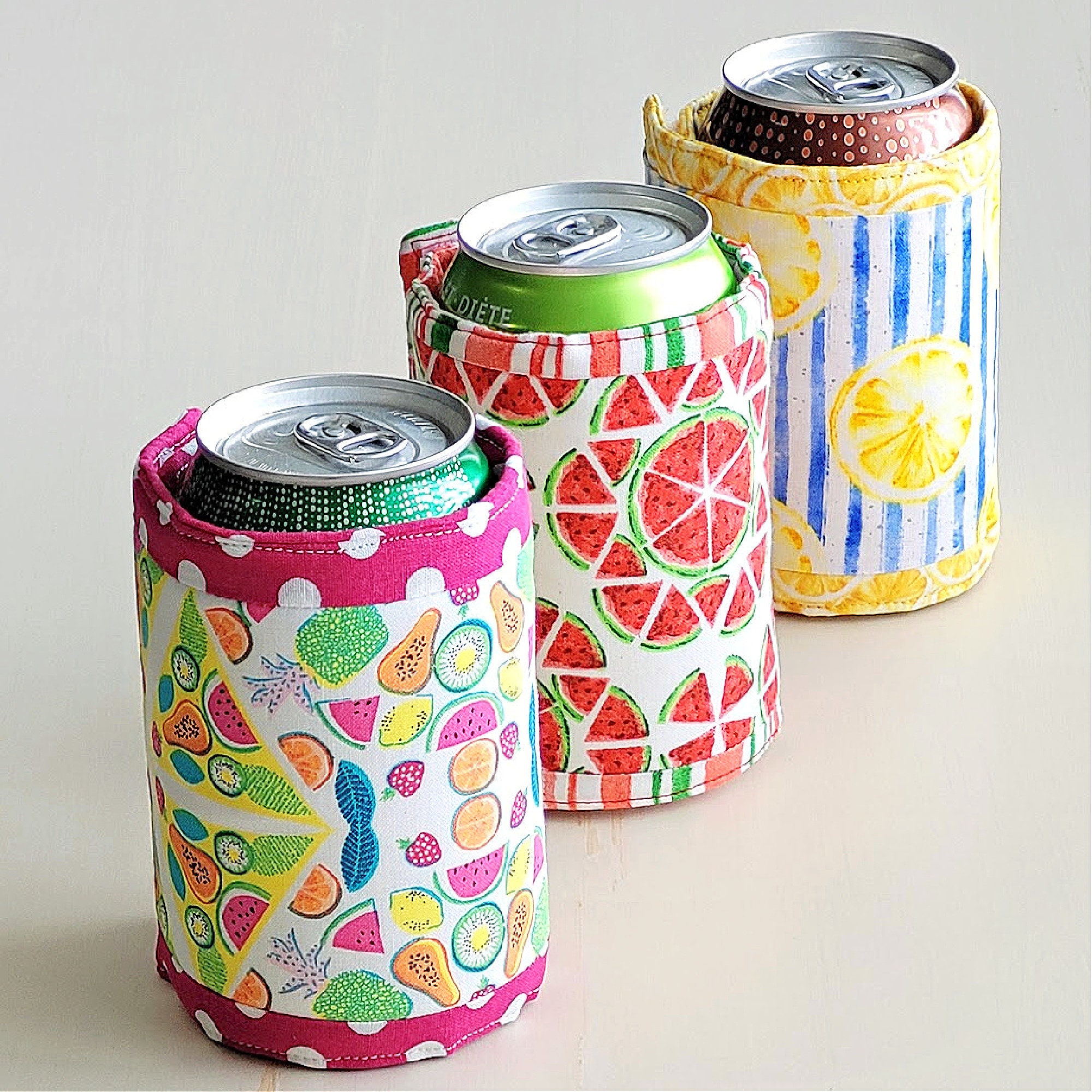Beverage Holder Cozy Printable Sewing Pattern and Tutorial - PDF ...