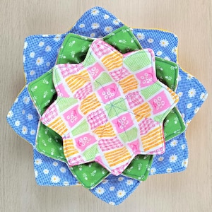 Flower Bowl Cozy Printable Sewing Pattern and Tutorial - PDF Download ...