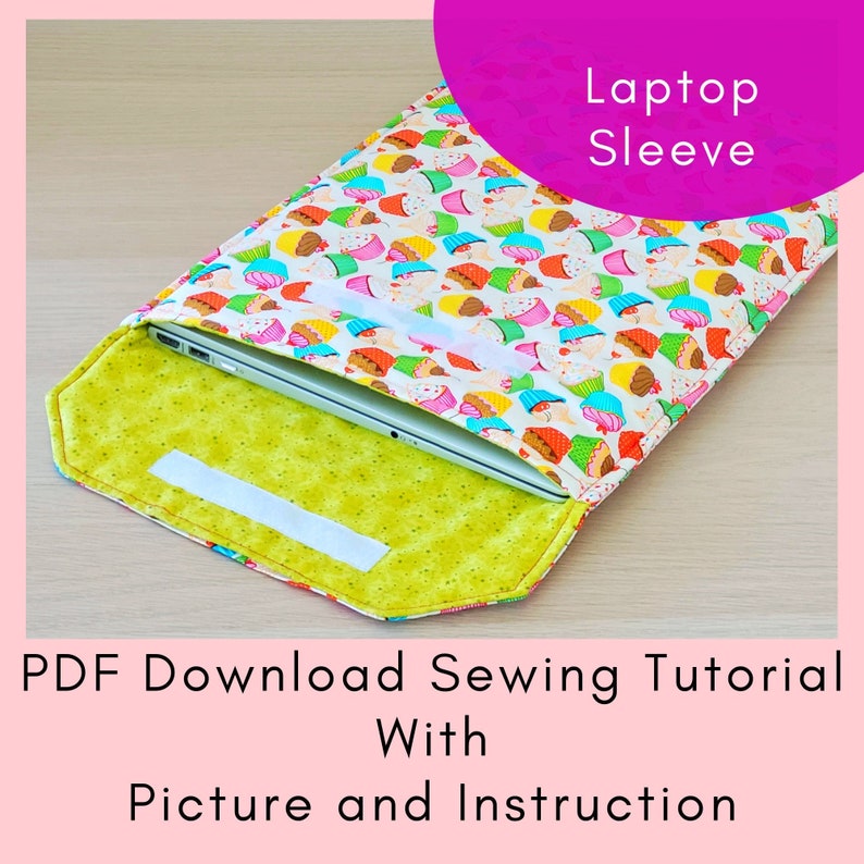 Laptop Sleeve Printable Sewing Tutorial PDF Download - Etsy
