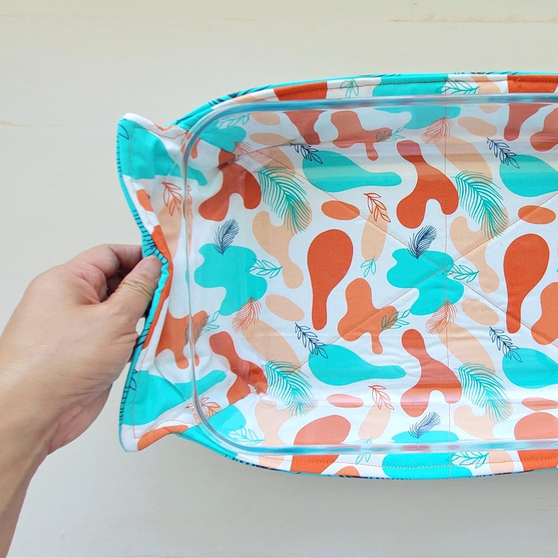 Reversible Casserole Dish Cozy Printable Sewing Pattern and - Etsy Reversible Casserole Dish Cozy Printable Sewing Pattern and - Etsy