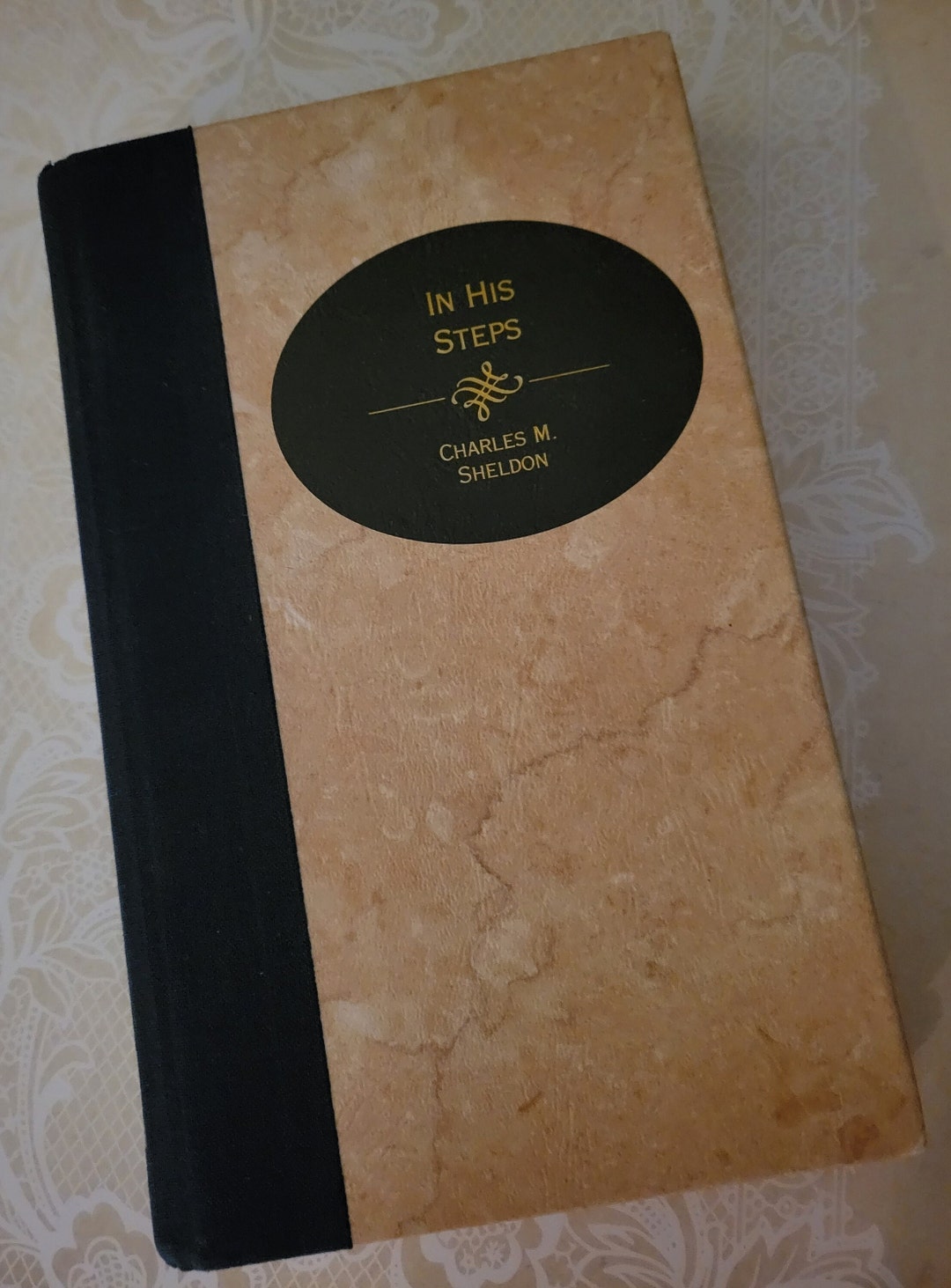 In His Steps Charles M. Sheldon Vintage Book Unabridged Hard Back Book ...