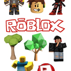 Roblox Edible Sheet Cake Topper - Etsy UK