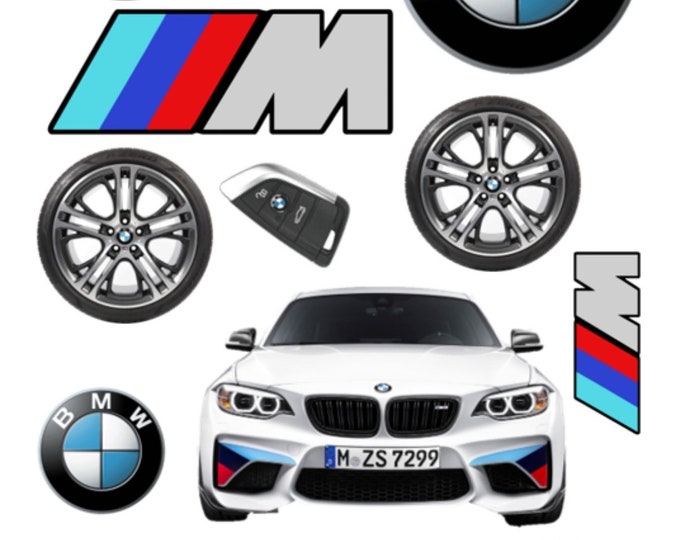 Edible BMW Cake Toppers on Icing Sheet Size A4 - Etsy UK