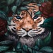 Colorful Realistic Tiger Poster Print Ideal for Decorating Any Home or ...