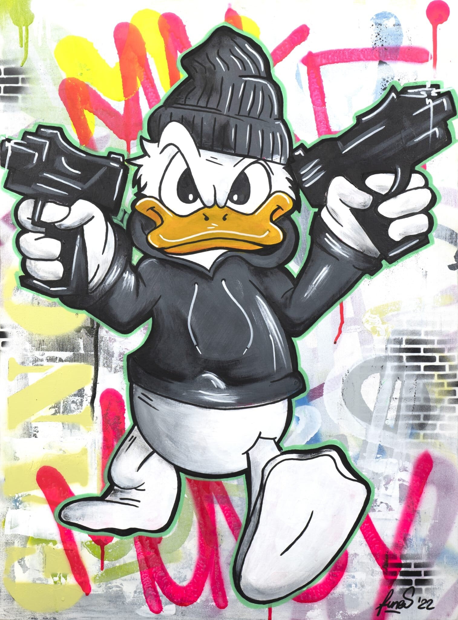 Gangsta Donald Duck