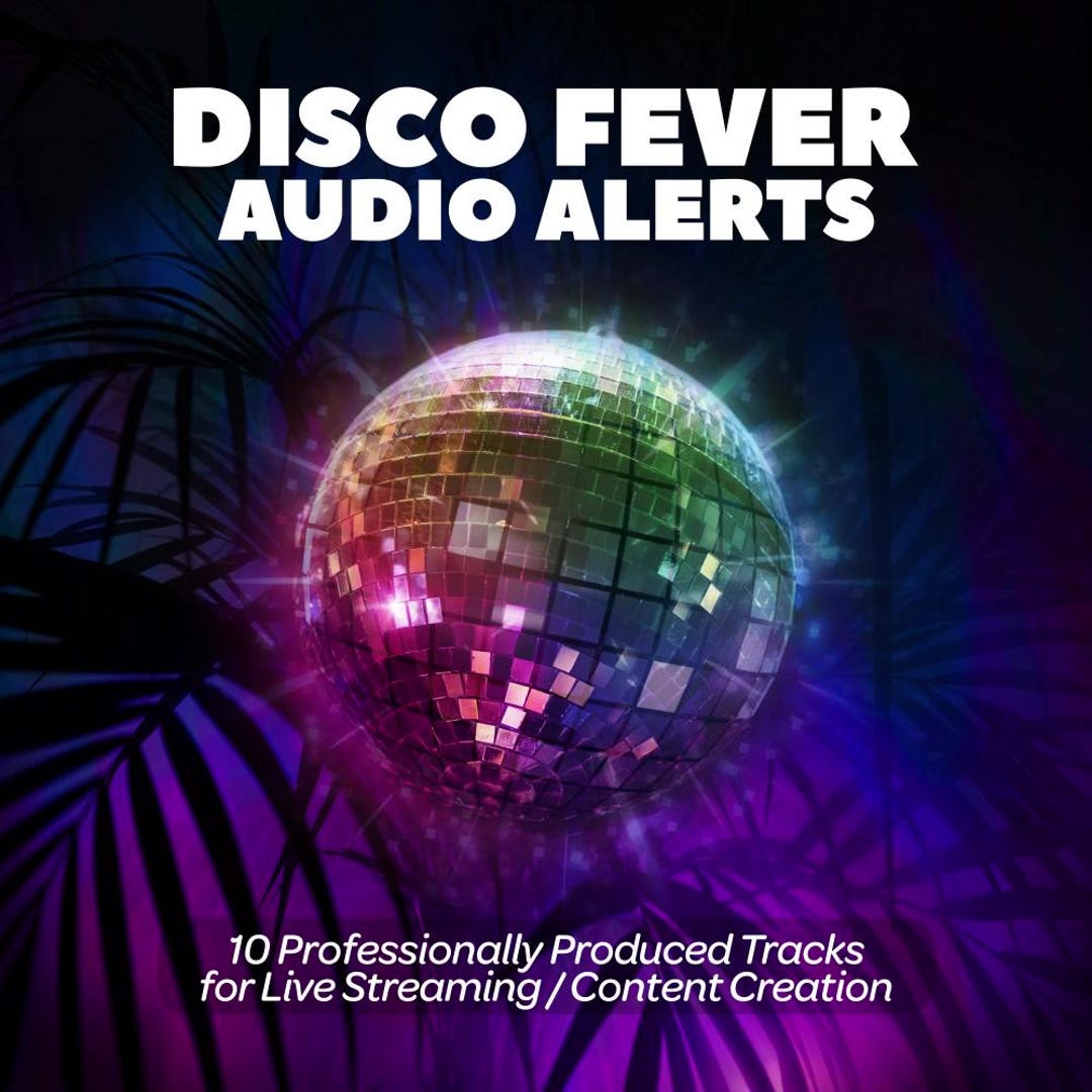 Disco Fever Audio Alerts | Live Streaming | 80's Theme | Music | Funk ...