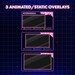 Sakura Nightfall Animated Stream Package/cherry Blossom Design/twitch ...