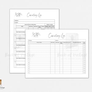 Full Bundle Set of 12 Genealogy Forms Family Group Sheet Tracker ...