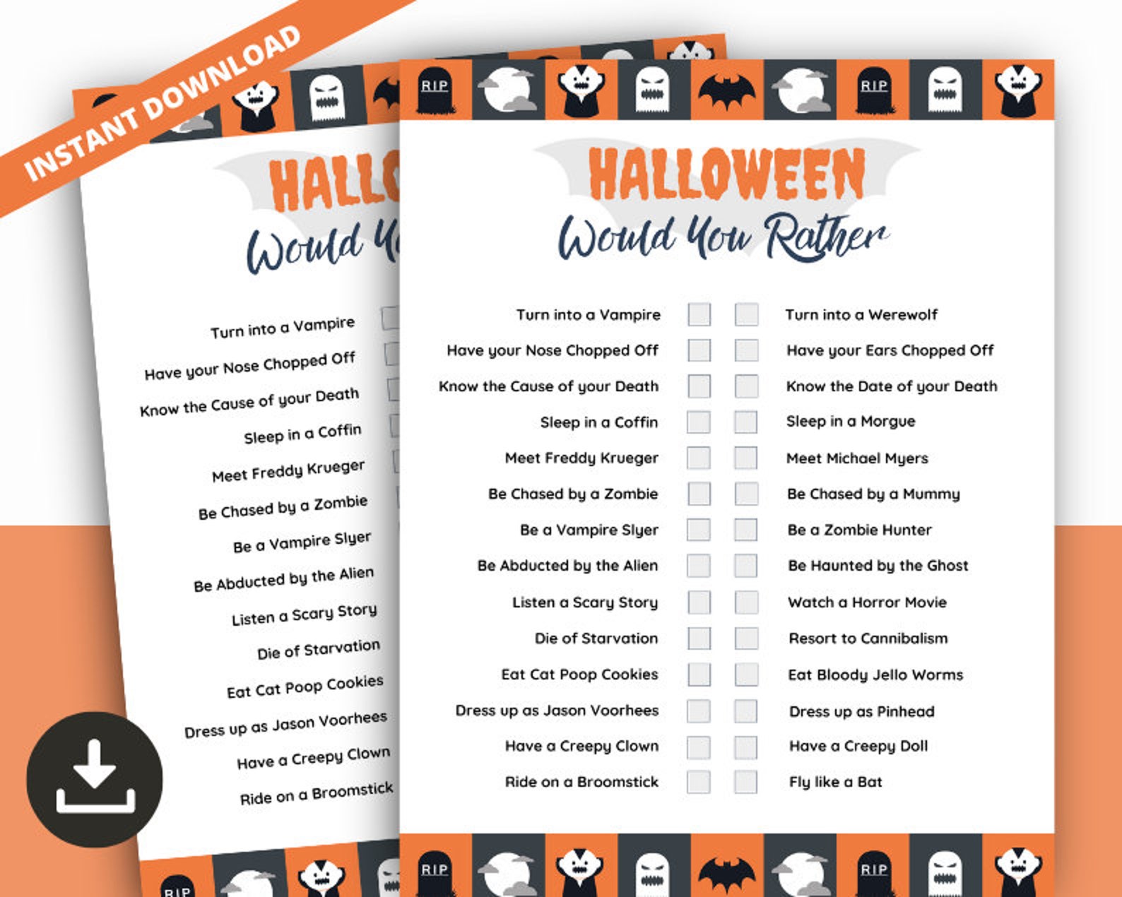 Halloween Would You Rather Game, How Well You Know Quiz, Halloween This ...
