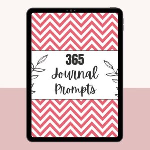 365 Journal Prompts, Daily Gratitude Journal Prompts, Digital Journal ...