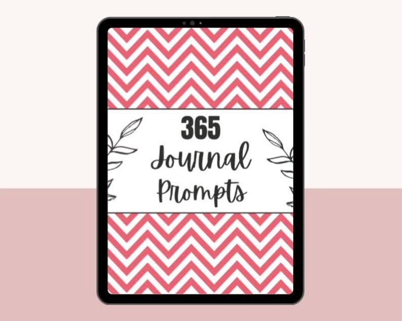 365 Journal Prompts, Daily Gratitude Journal Prompts, Digital Journal ...